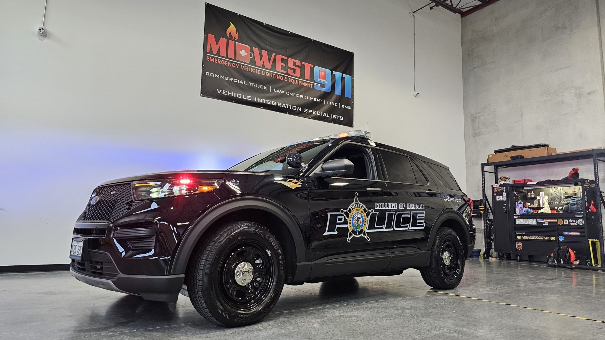 College of DuPage – 2024 Ford PIU, Whelen CenCom Carbide - Midwest911, Inc.